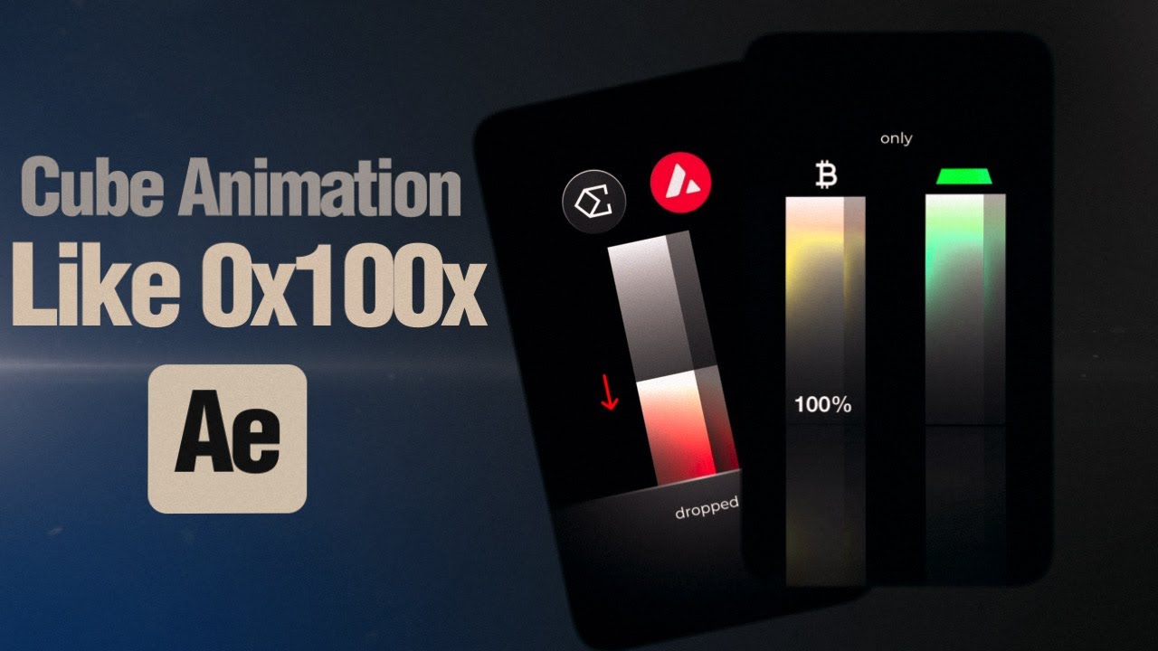 How To Create Fake 3D Cube Animation Like 0x100x in After Effects ...