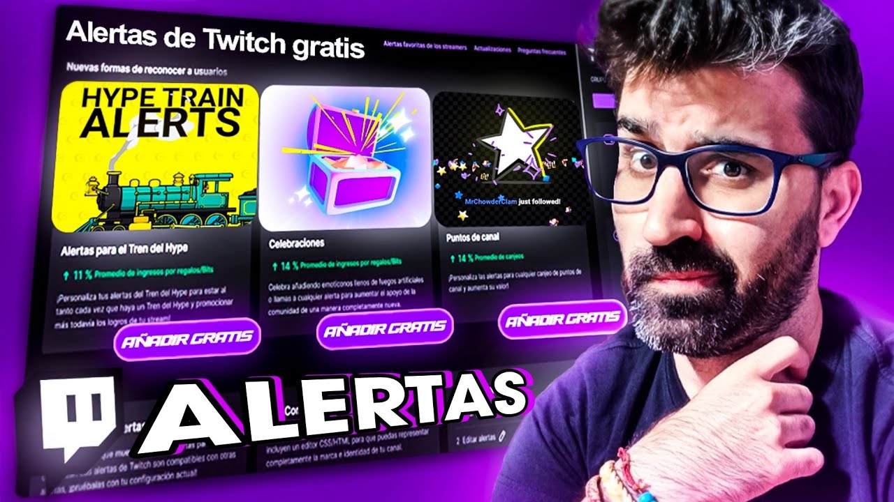Cómo Poner Alertas en Twitch 2024 ¡Alertas Animadas para Twitch! - YouTube