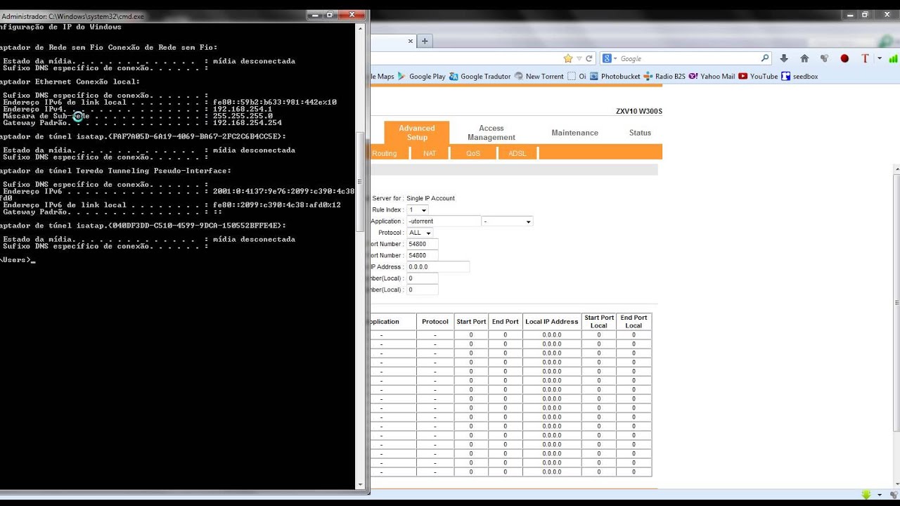 Abrindo porta em Qualquer roteador ou modem - YouTube