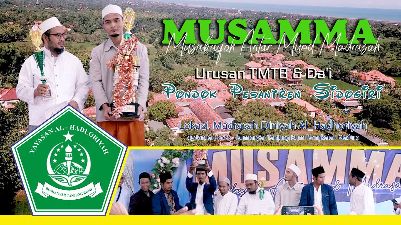 OPENING // MUSAMMA (Musabaqoh Antar Murid Madrasah) URUSAN TMTB & DA'I ...