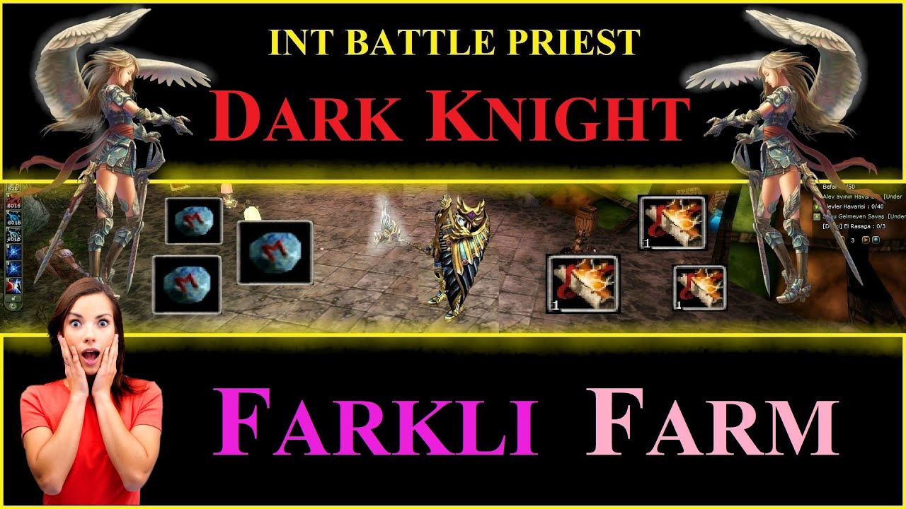 Knight Online Int Battle Priest ( DARK KNIGHT ) Eslant Farm 2020 - YouTube