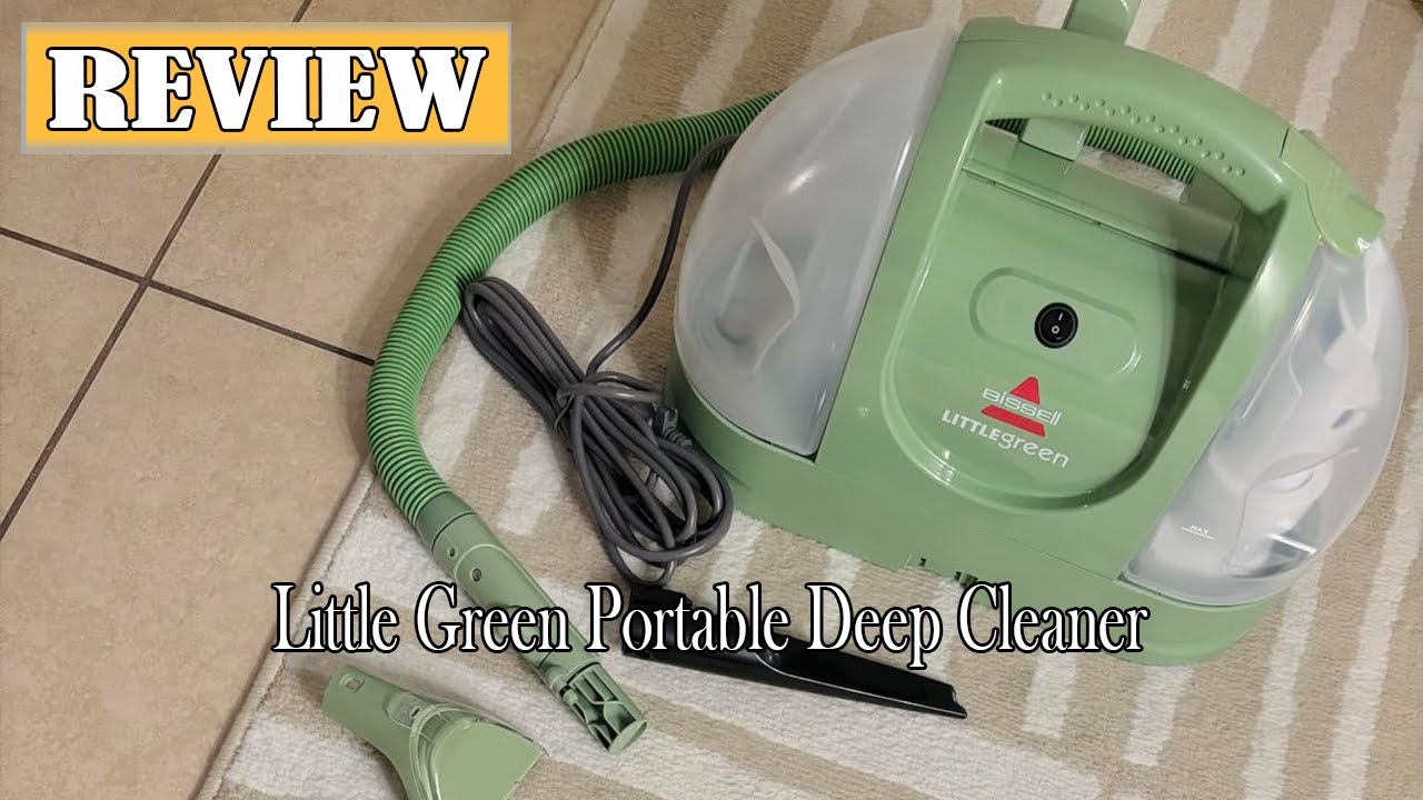 Little Green Handheld Deep Cleaner Review - 2 Things You NEED to Know ...