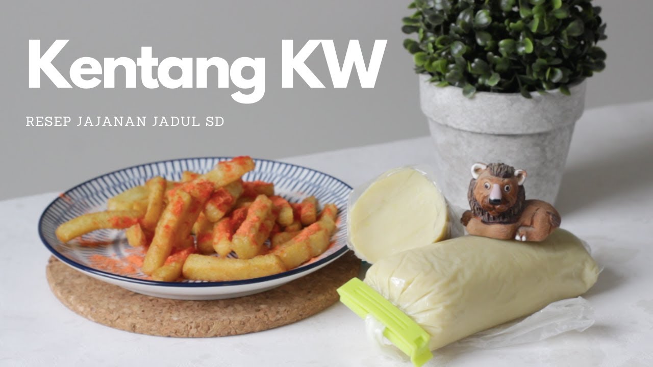 Kentang KW aka Kentang Lontong I Resep Jajanan Jadul SD - YouTube