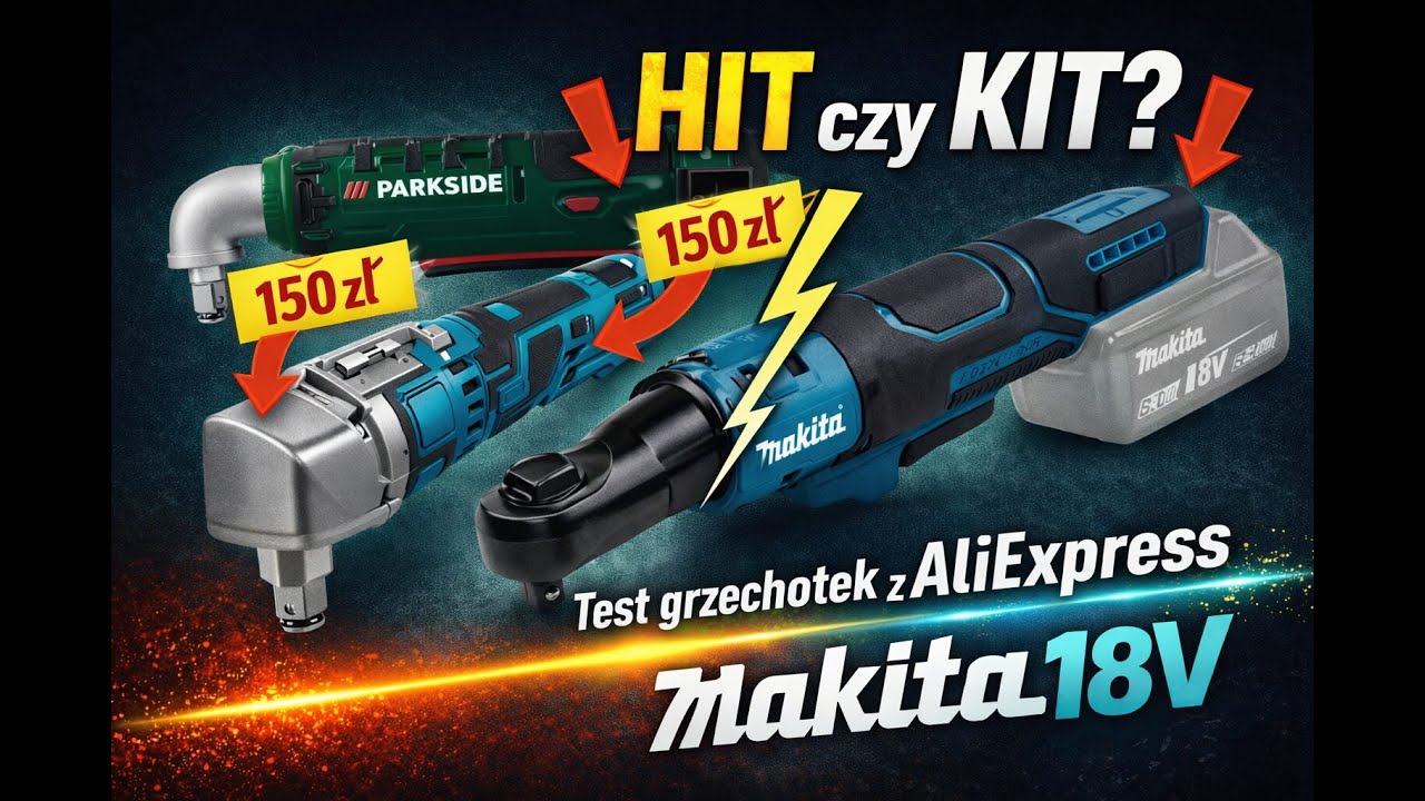 Grzechotki system makita 18v z Alli + Parkside test - YouTube