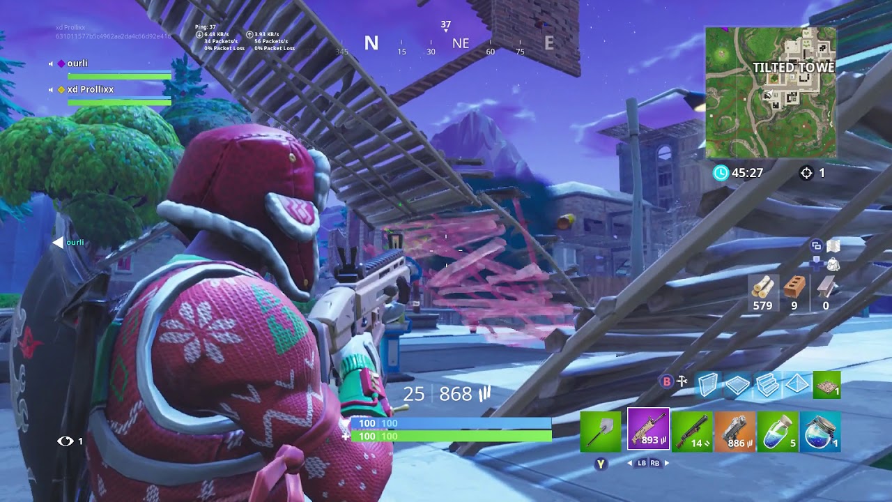 Insane Fortnite Console Build Battles - YouTube