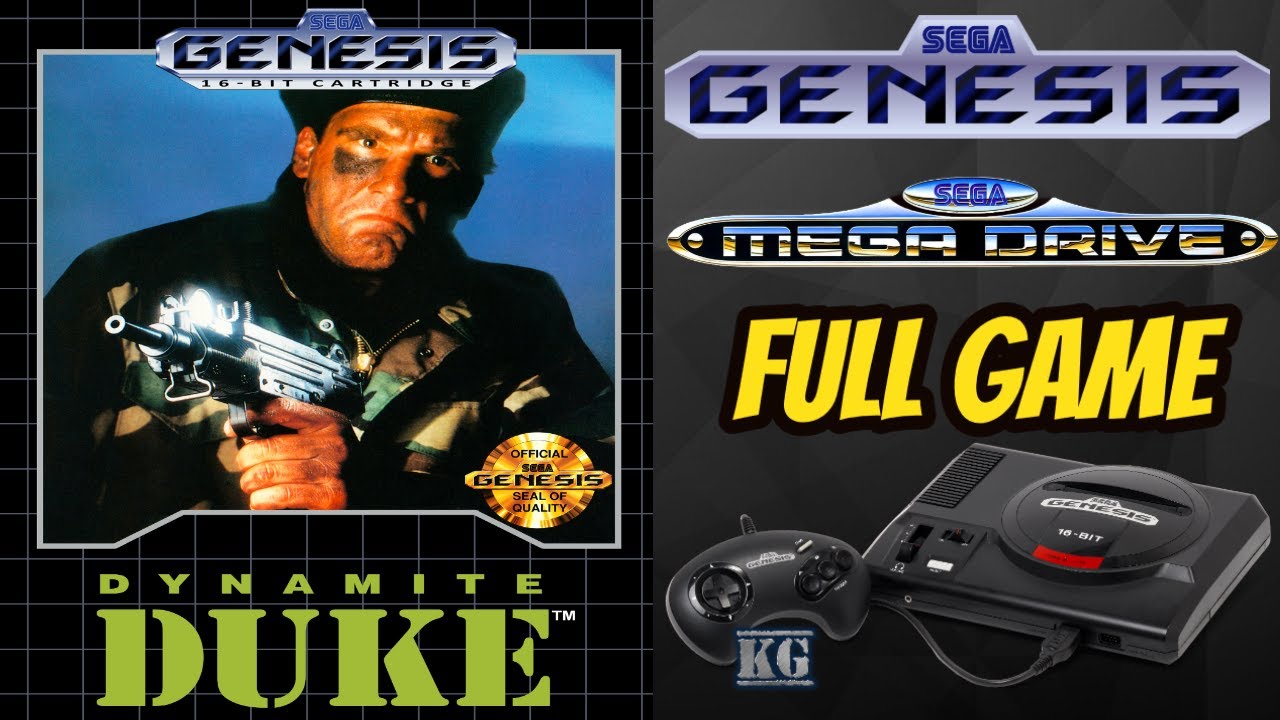 Dynamite Duke [SEGA GENESIS/MEGA DRIVE] Gameplay Walkthrough FULL GAME [4K60ᶠᵖˢ🔴] - YouTube