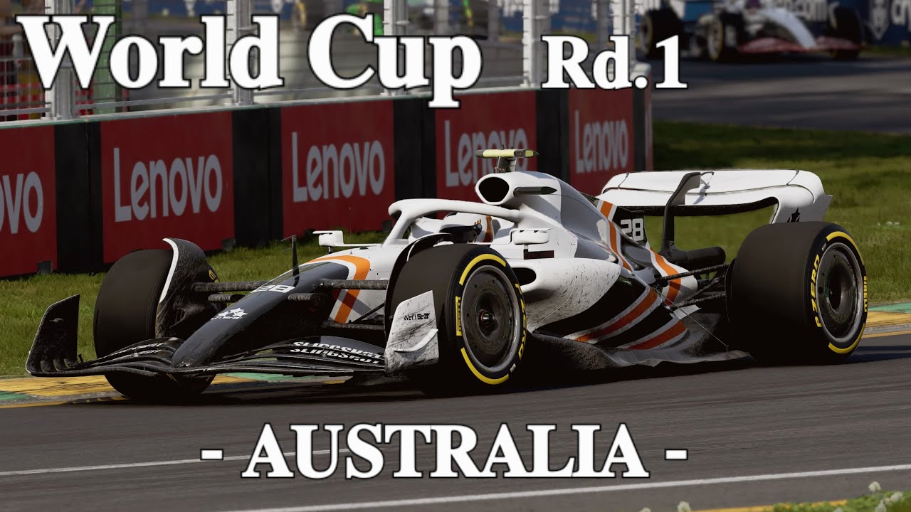 [F1 23] World Cup開幕戦 Bグループ [NDS] - YouTube