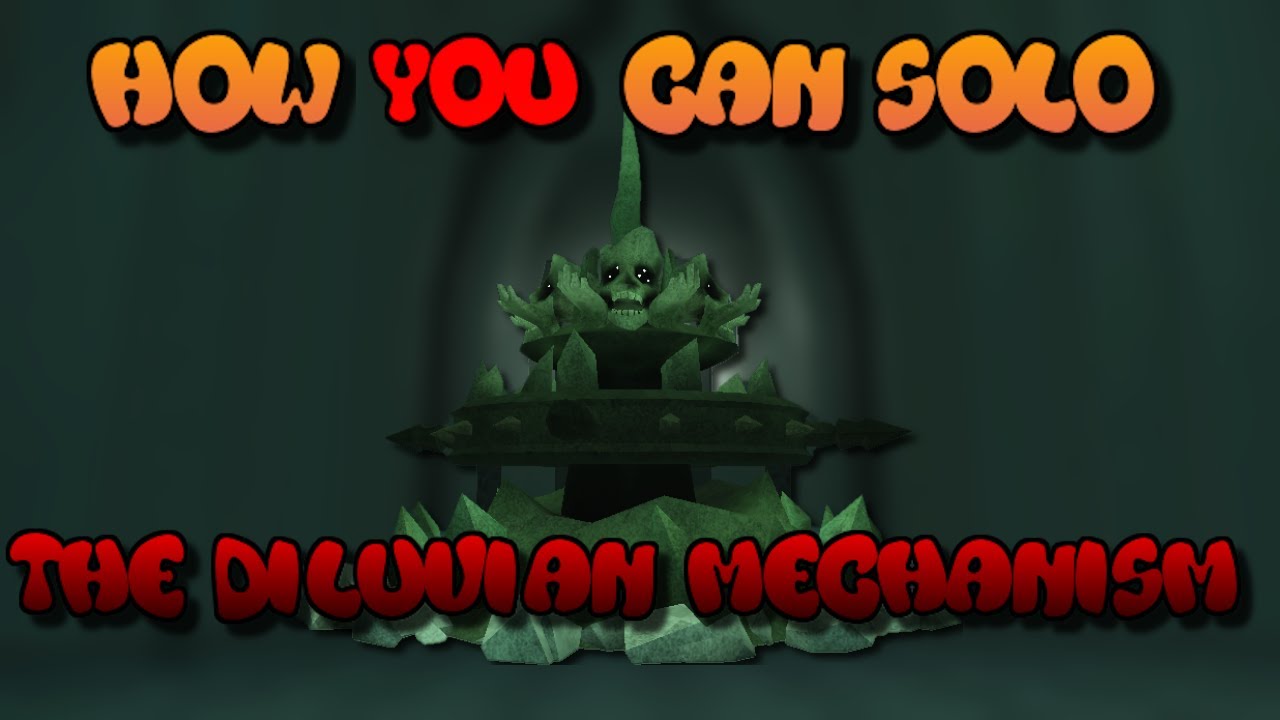 How YOU can solo the Diluvian Mechanism, Build & Strategy | DEEPWOKEN ...