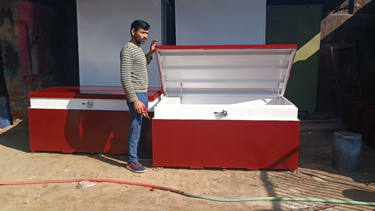 bed design soccer box sanduk sokar wala - YouTube