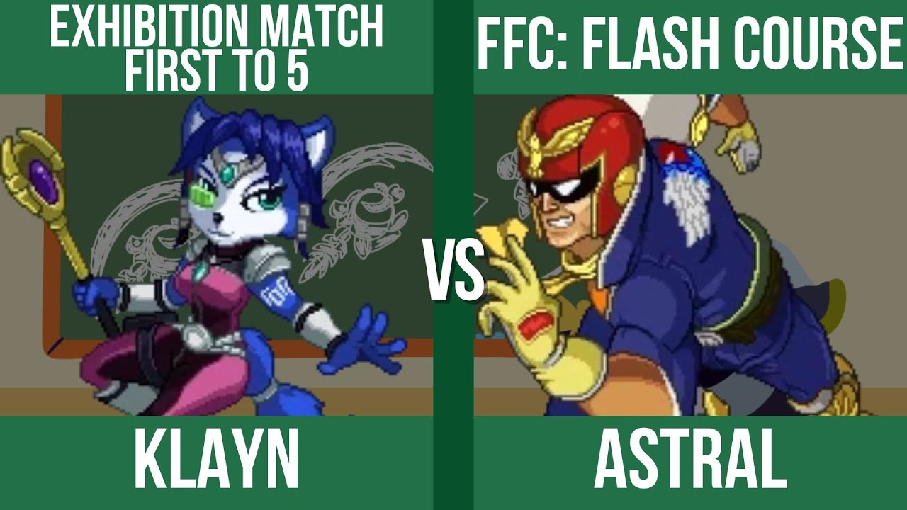 FFC: Flash Course: SSF2 Exhibition Match - KlaYn (Krystal) vs. Astral (Falcon) - YouTube