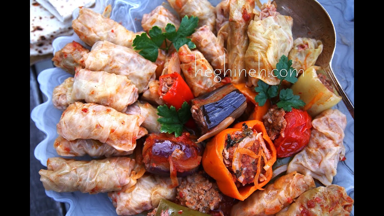 Stuffed Cabbage Rolls Recipe - Summertime Tolma Dolma Recipe - Heghineh ...