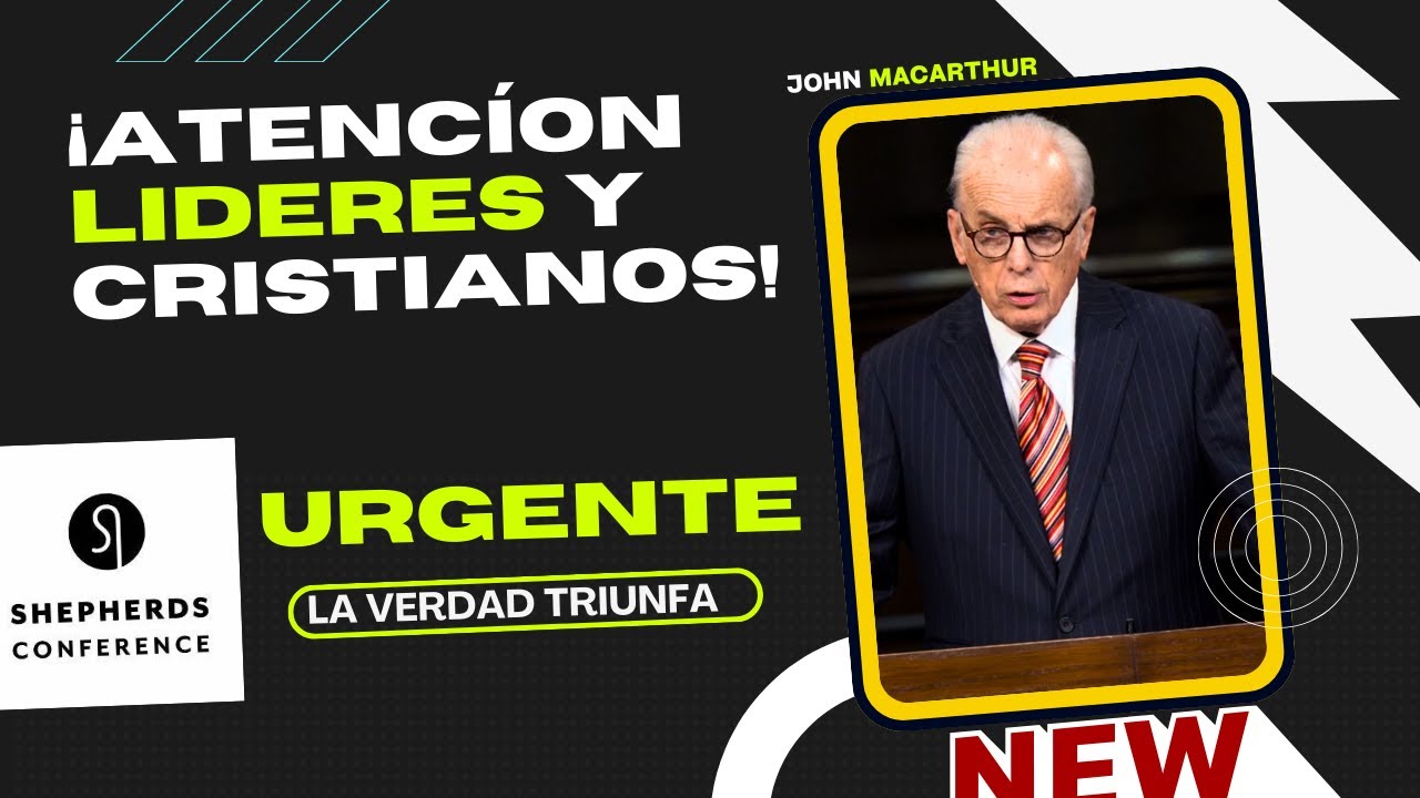 FUERTE REPRENSIÓN de John MacArthur en Shepherds Conference 2024 - YouTube