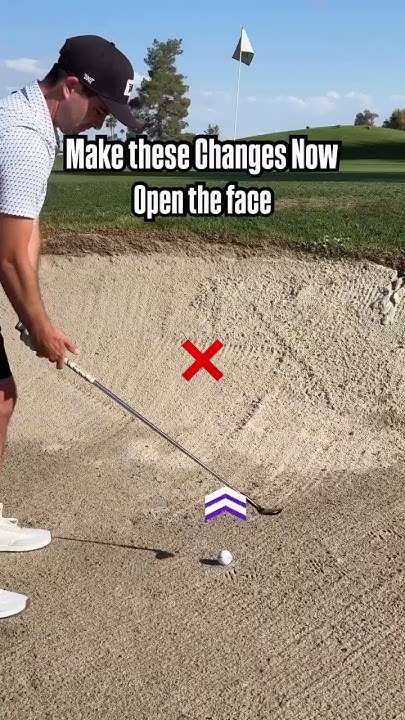 Escaping Sand Traps 101 | PXG #shorts - YouTube