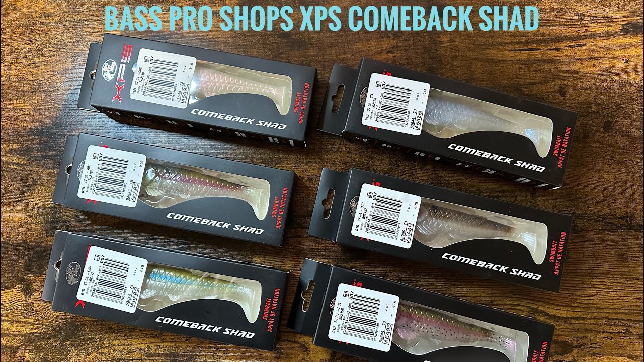 Bass Pro Shops XPS Comeback Shad - YouTube