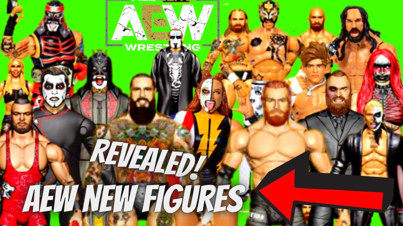 AEW New Figures Revealed!!!!!! - YouTube