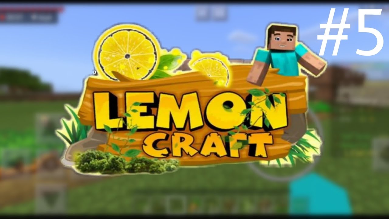 Minecraft pe เซิฟlemoncraft ขยายฟาร์ม - YouTube