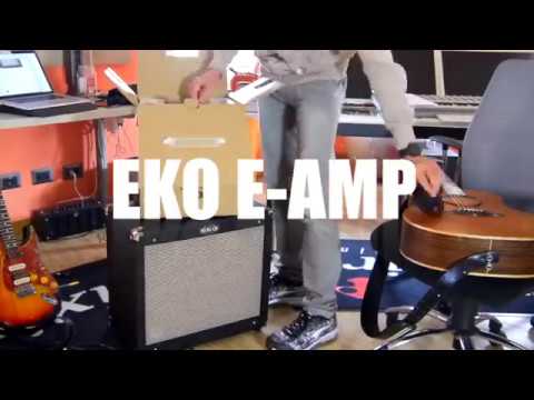 E-Amp - Eclectic Amp by Eko - Ampli a batteria - YouTube