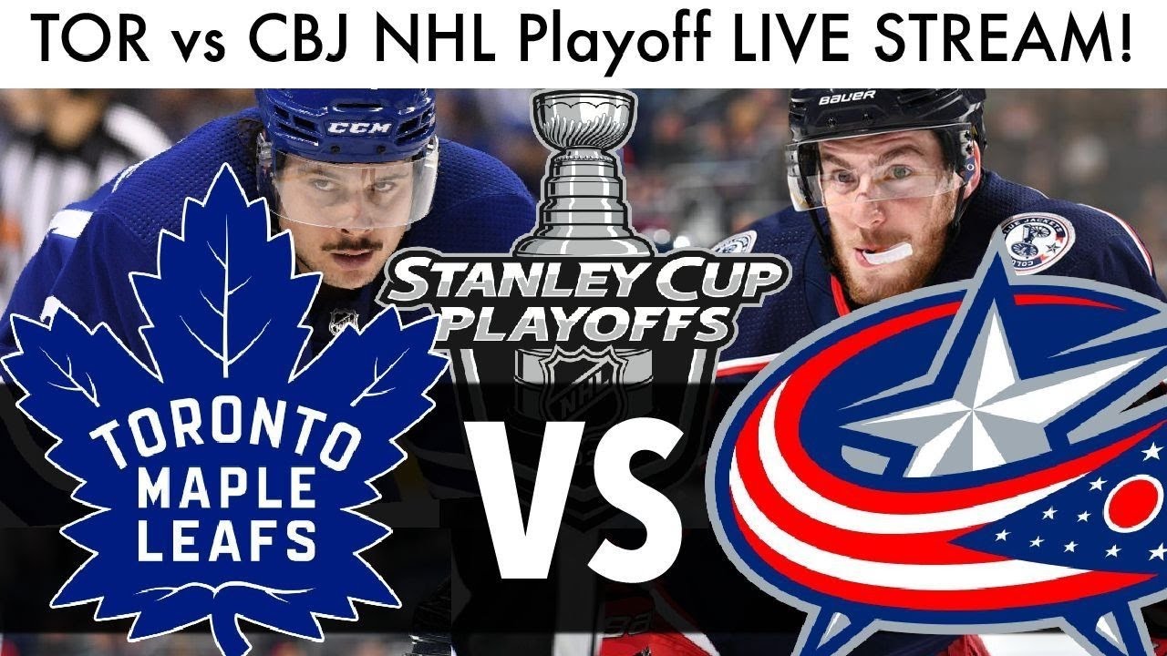 Maple Leafs vs Blue Jackets GAME 5 LIVE STREAM! (Reaction NHL ...