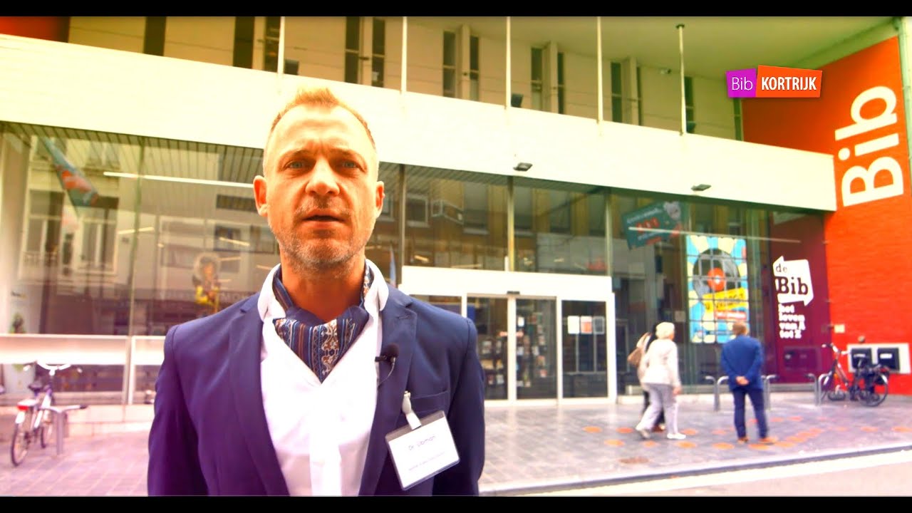 Dr. Libman in de Kortrijkse openbare bibliotheek. - YouTube