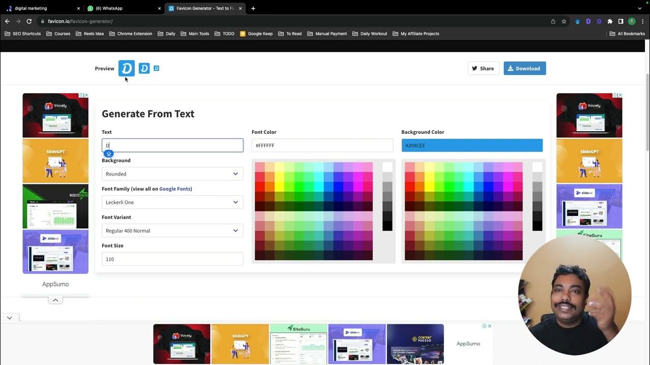 How to Create Favicon For Your Website For Free - YouTube