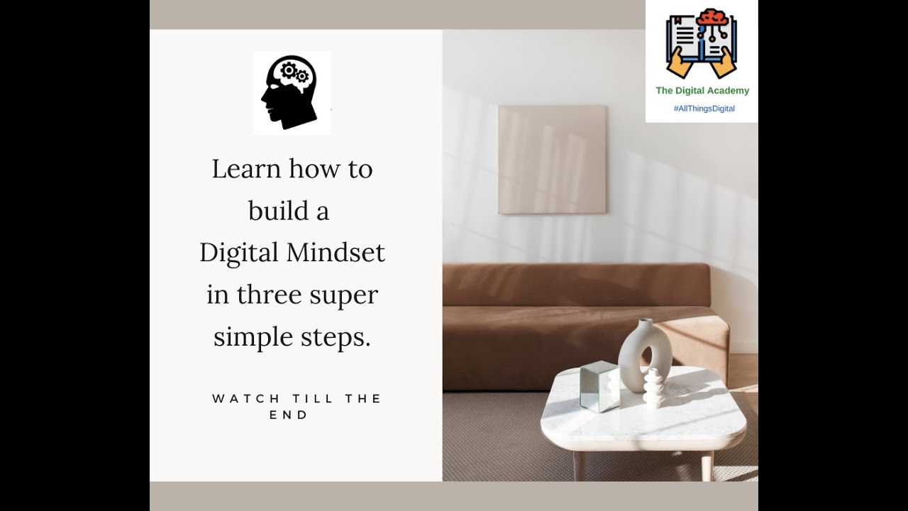 Developing a Digital Mindset in leaders - 3 Steps - YouTube