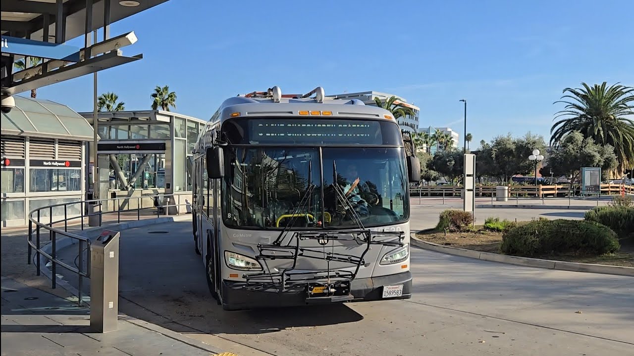 Metro G Line / Line 901 | Westbound to Chatsworth Station | Full Ride ...