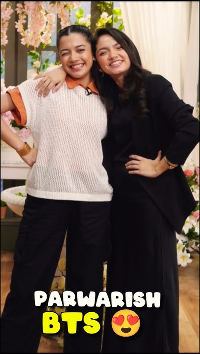 Parwarish BTS 😍 #ainaasif #samarjafri #arydigital - YouTube