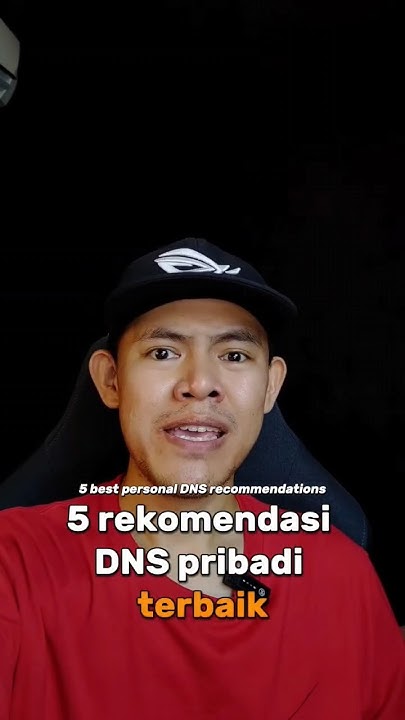 PART 1: APA SAJA DNS PRIBADI TERBAIK DI INDONESIA SAAT INI? #DNSPRIBADI #DNS #PRIVATEDNS - YouTube