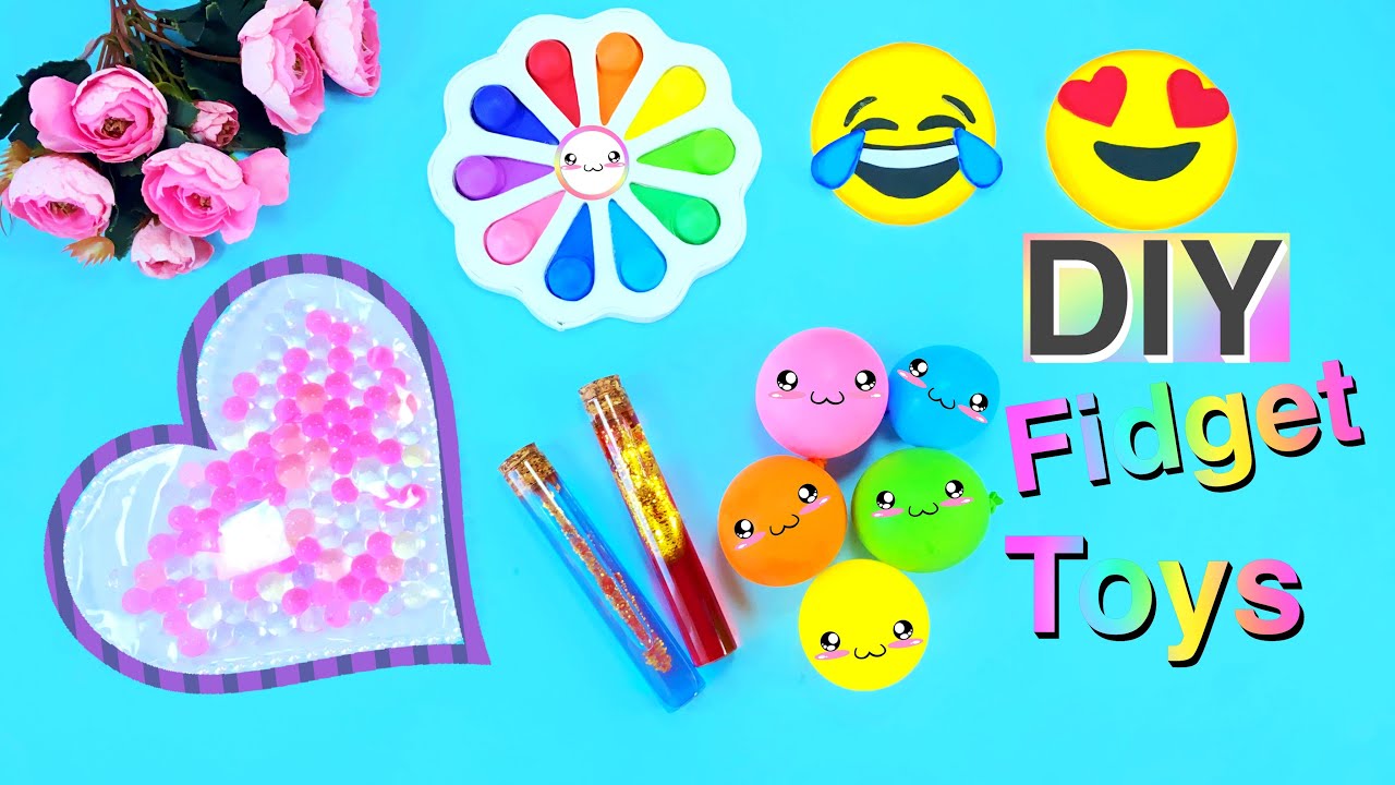 5 DIY EASY FIDGET TOYS IDEAS YOU WILL LOVE - TESTING VIRAL TIKTOK ...