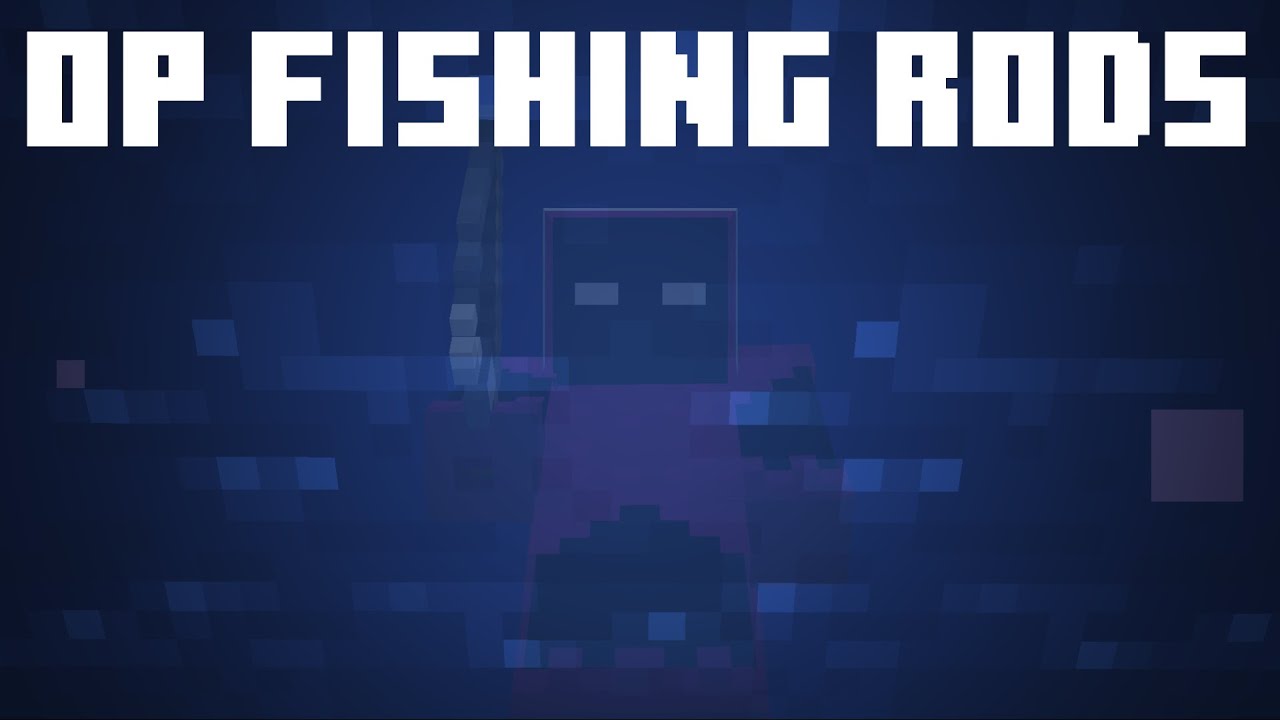 Minecraft Manhunt but Fishing Rods give OP loot (2v3) - YouTube