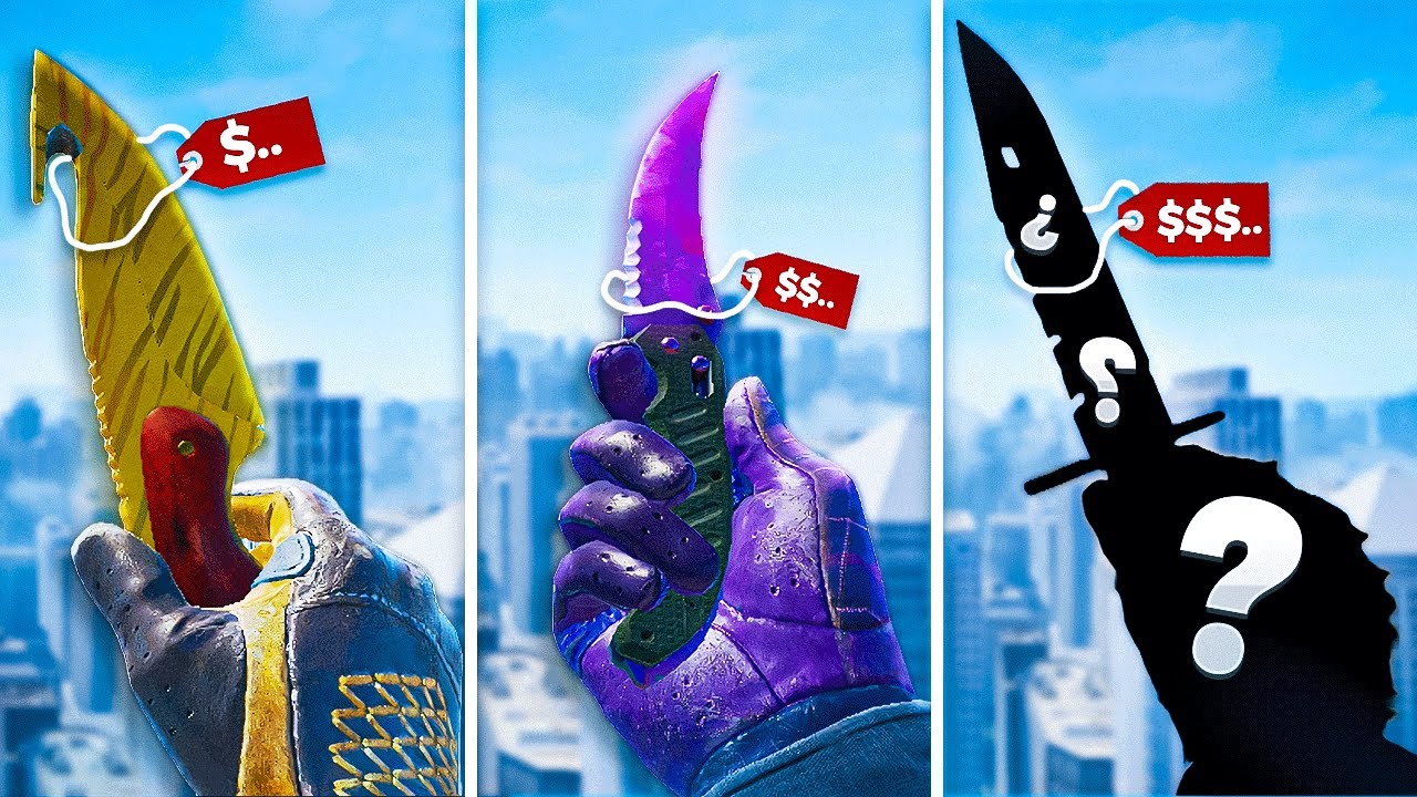 Top 5 CS2 Glove Knife Combos from CHEAPEST to MOST EXPENSIVE - YouTube
