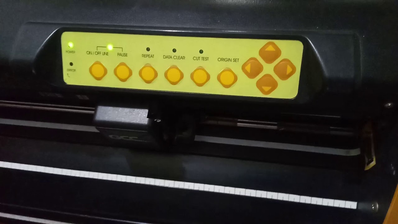 Como ver se sua plotter de recorte GCC é 64 bits - YouTube