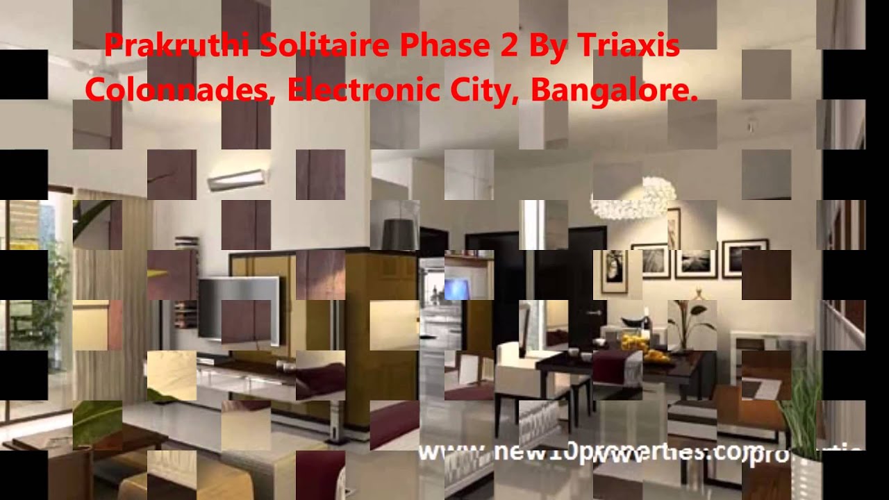 Prakruthi Solitaire Phase 2 By Triaxis Colonnades - YouTube