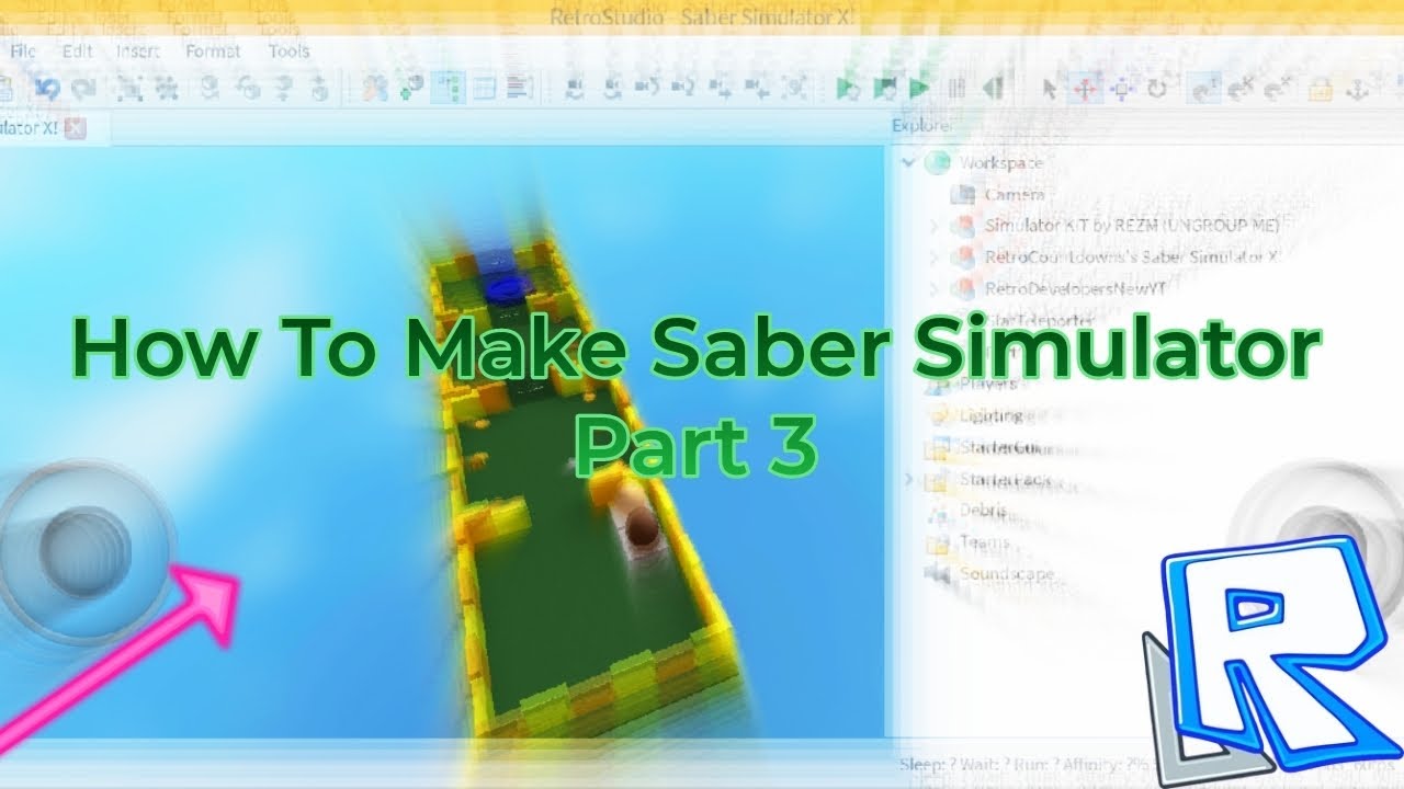 How To Make Saber Simulator X Part 3 (Save Stats, Areas) + Release Date ...