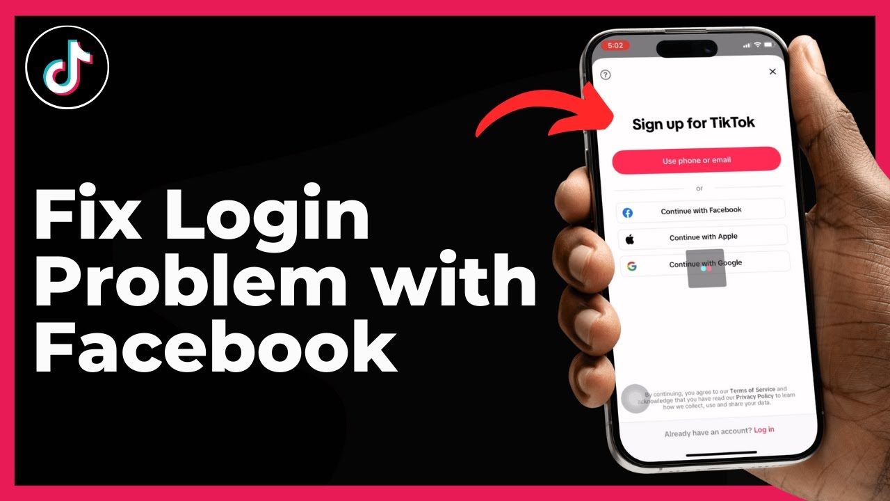 How to Fix TikTok Login Problem with Facebook (2026) - YouTube