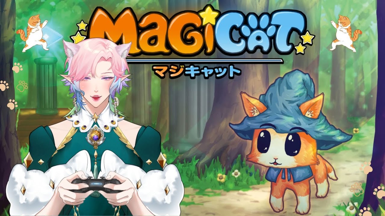 【GAMING】น้องแมวสู่ชีวิตในโลกอันโหดร้าย | MagiCat - YouTube