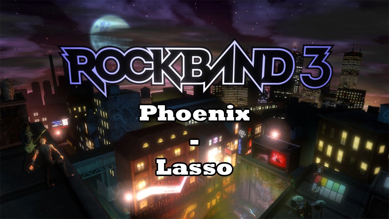 Rock Band 3: Phoenix - Lasso (Expert Guitar 100% FC) - YouTube