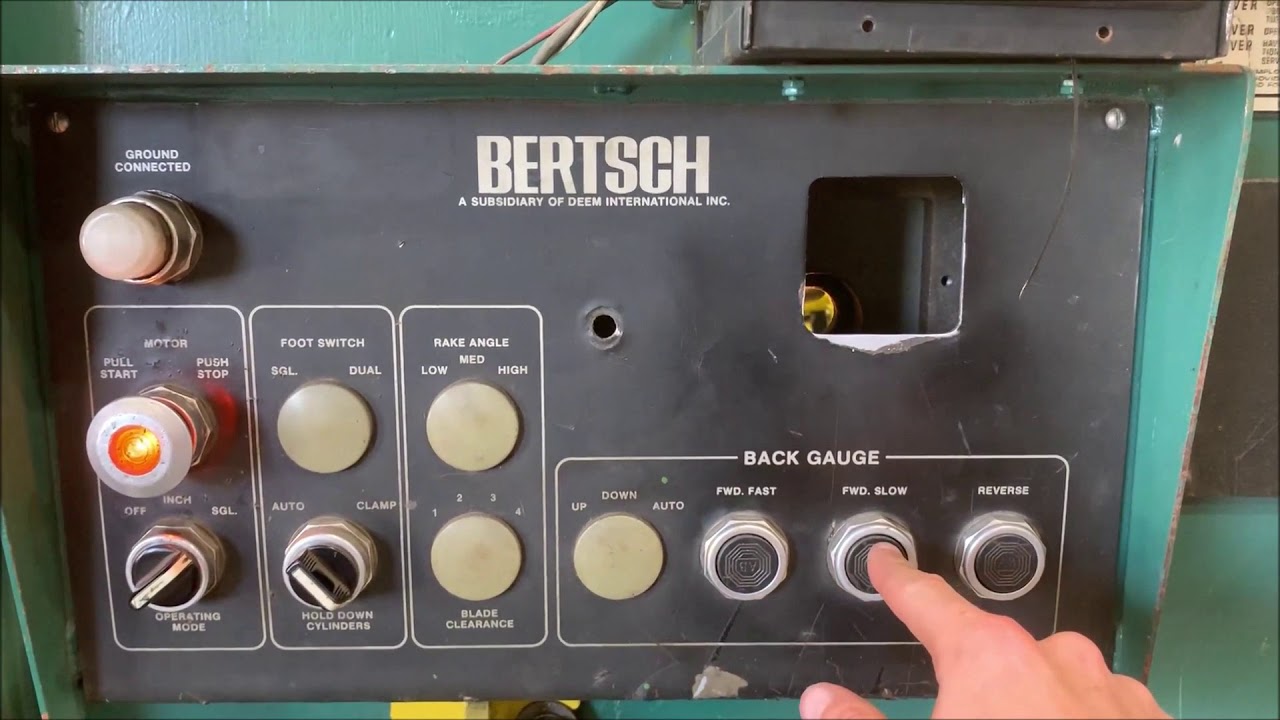 Bertsch Shear - YouTube