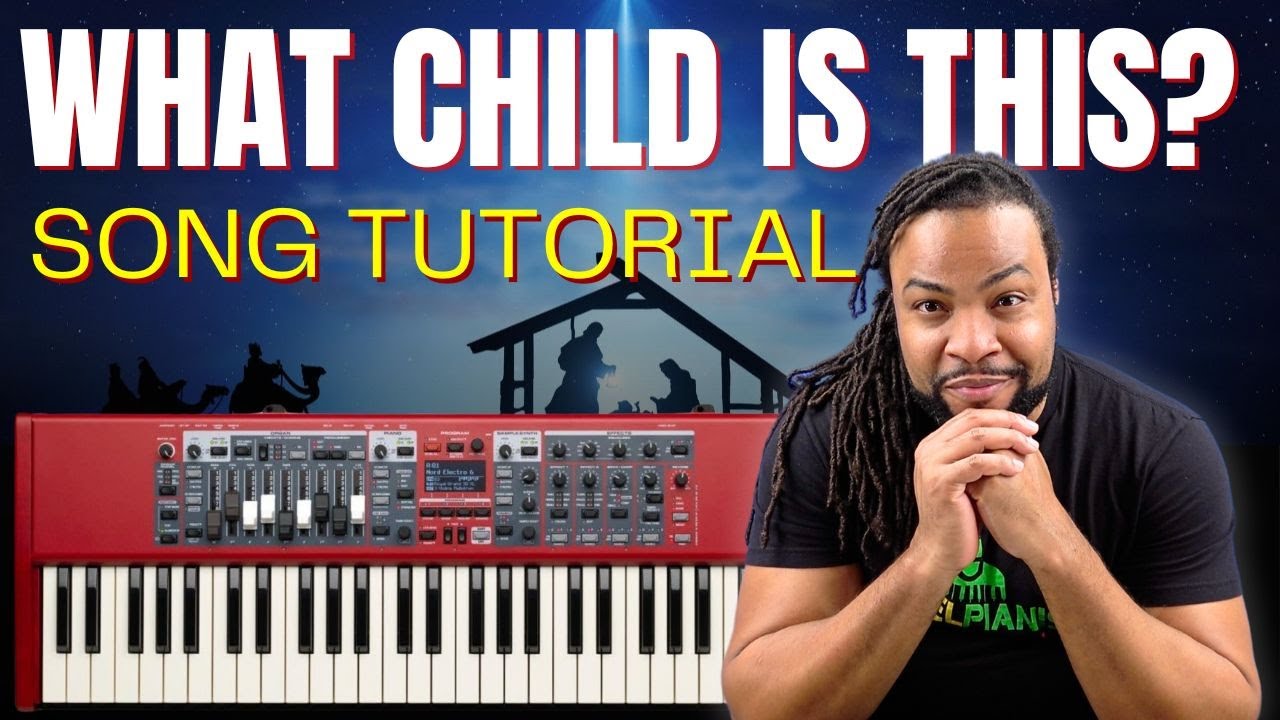 What Child Is This? - Beginner Piano Tutorial - YouTube