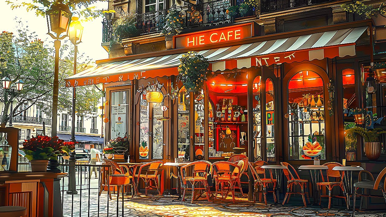 Romantic Cafe Jazz BGM| Background music for Coffee Shops ☕ Relaxing ...