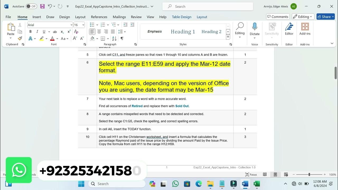 Exp22_Excel_AppCapstone_Intro_Collection | Excel_AppCapstone_Intro_Collection | AppCapstone ...