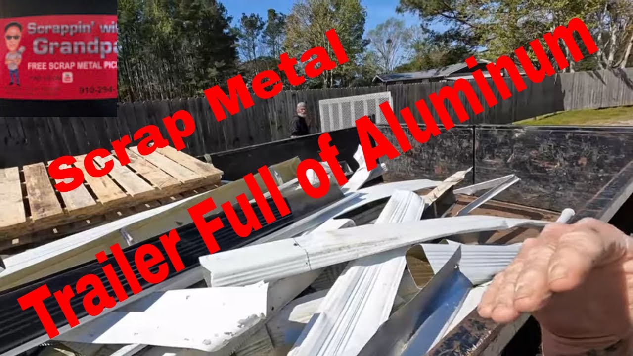 Picking Up Scrap Metal for Recycling Grandpa and Paul - YouTube