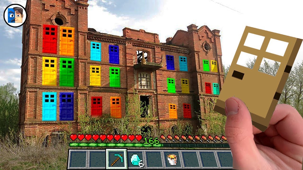 Minecraft RTX in Real Life POV Realistic Minecraft vs Real Life Texture ...
