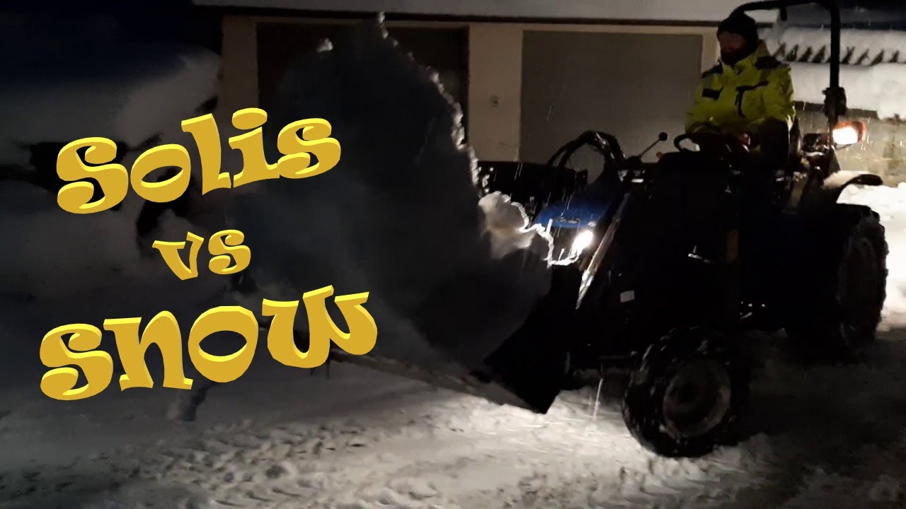 Solis 26 - Solis VS Snow! Probleme im Winter? - YouTube