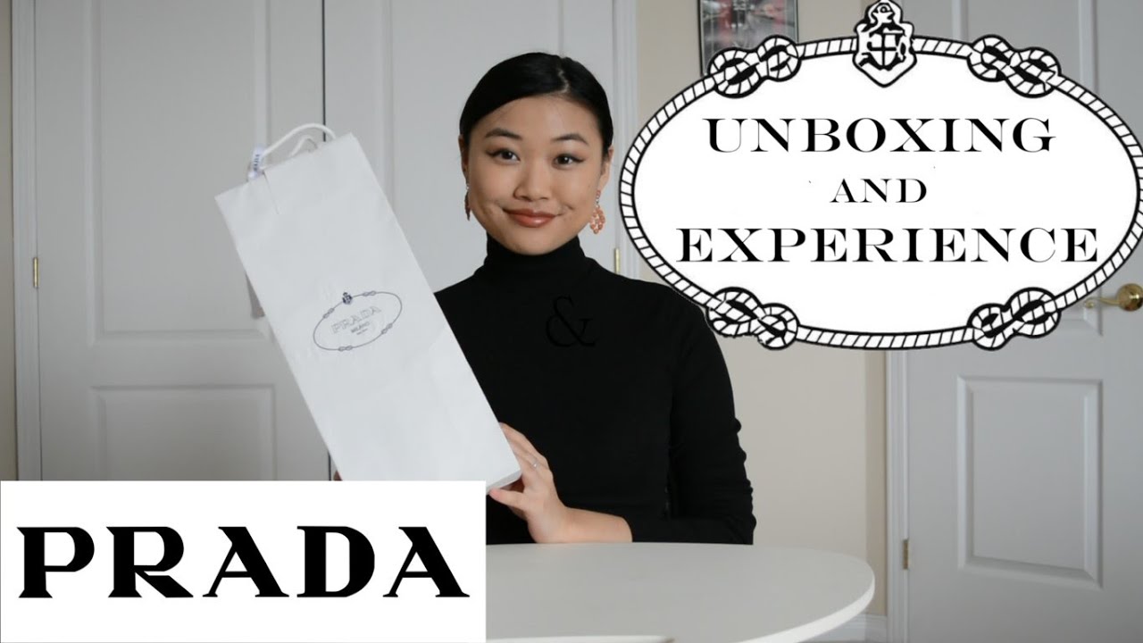 Prada UNBOXING and WORK EXPERIENCE // I worked at PRADA for a month and ...