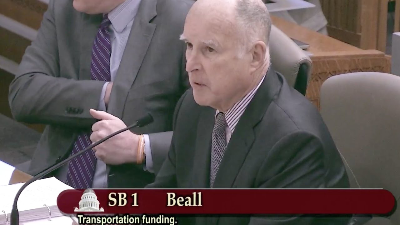 Governor Brown testifies in favor of SB1, (Beall) to fix California's ...