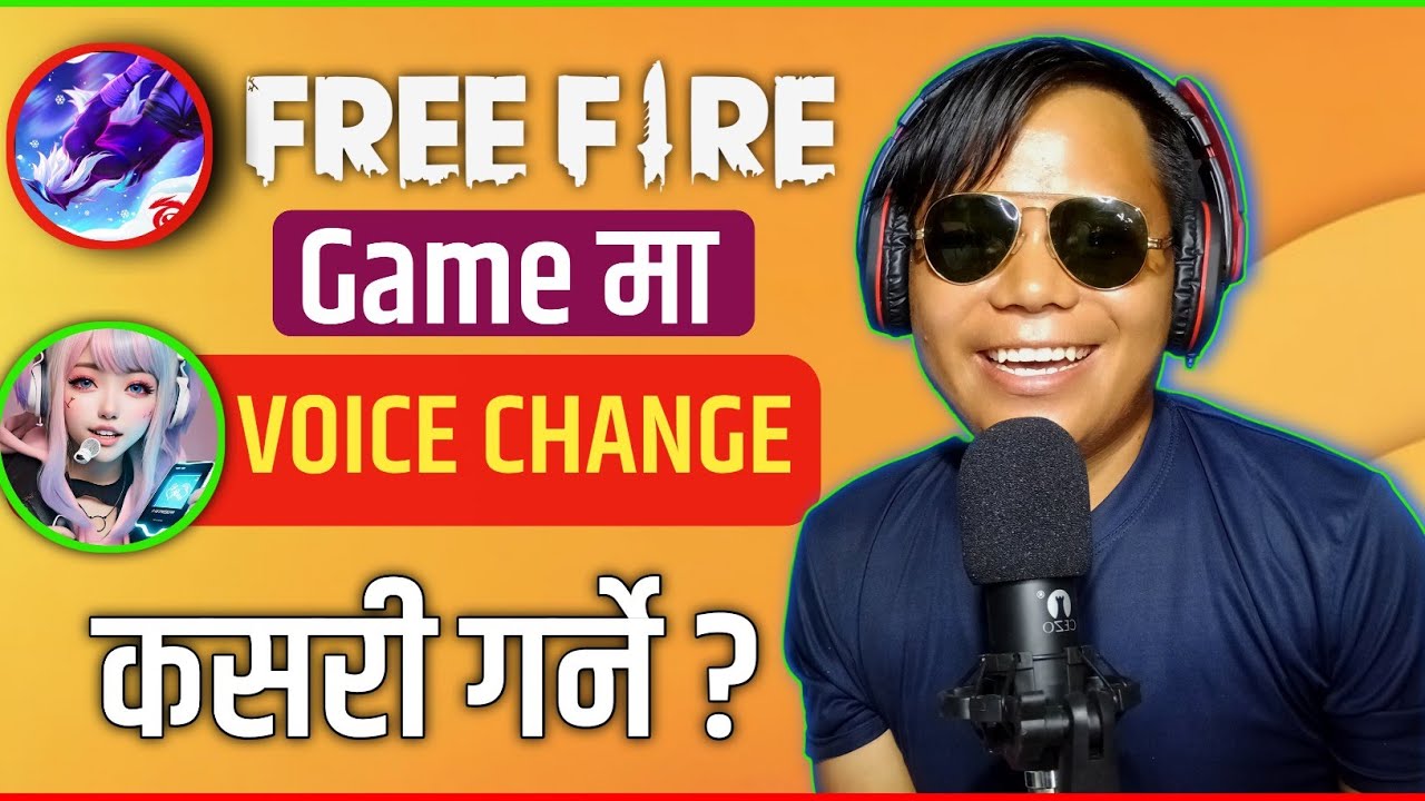 free fire game ma voice change kasari garne | free fire voice change realme mobile 2025 #voice ...
