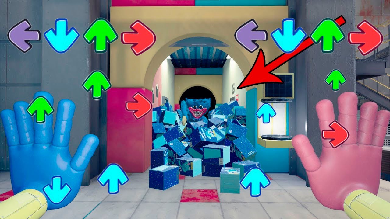 FNF Boxes Huggy Wuggy - YouTube