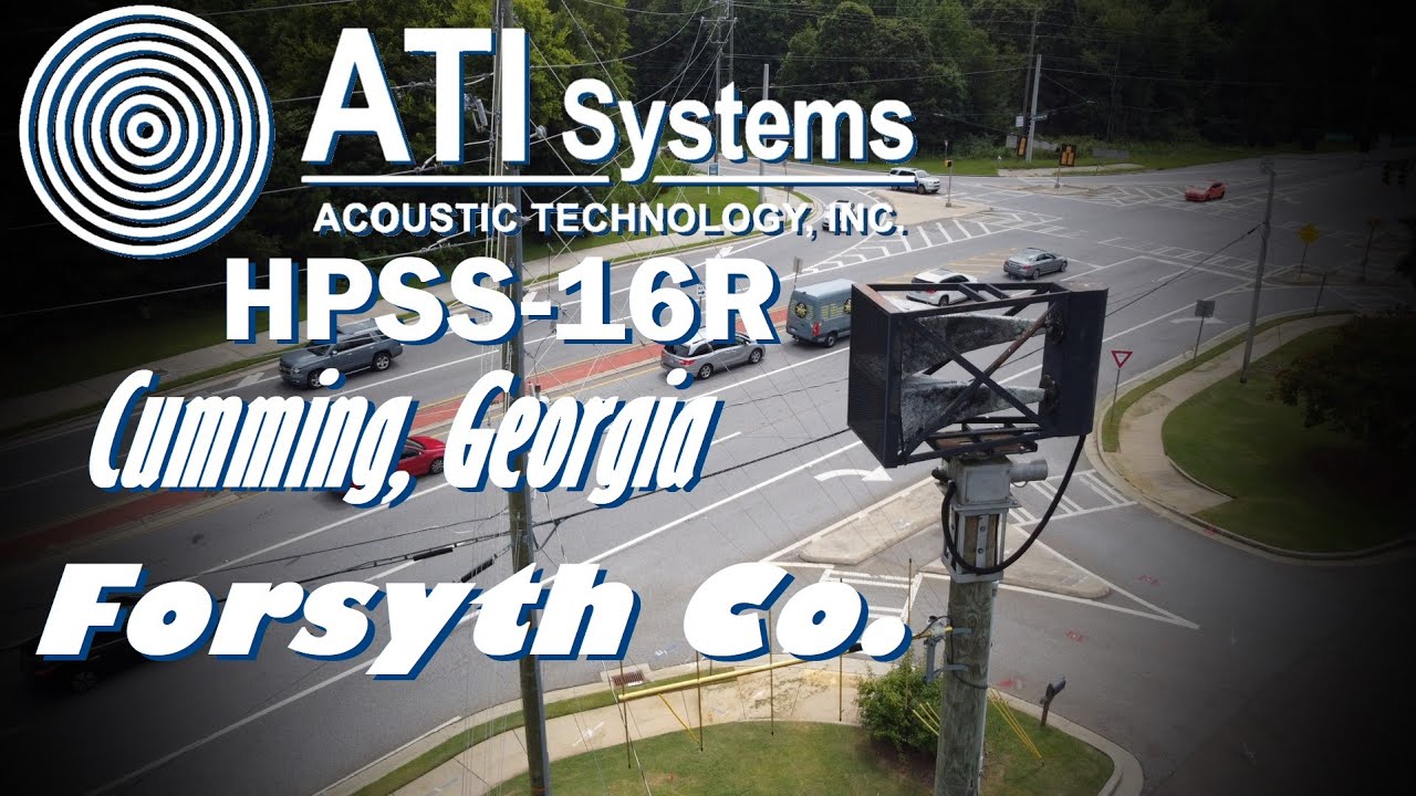 ATI HPSS-16R Siren Test - Yeow Signal - Cumming, GA - YouTube