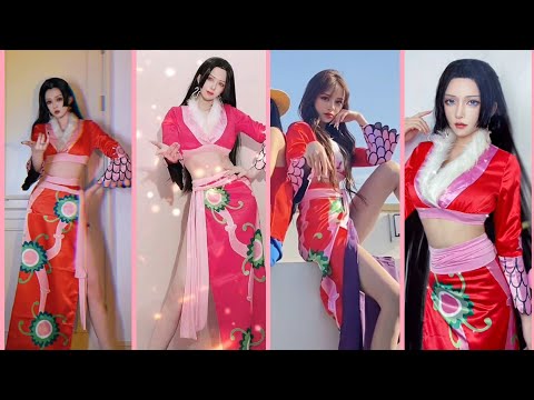 (Douyin)Trend cosplay nữ hoàng Boa Hancock trong \